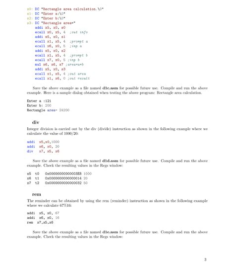 Lab D Integer Multiplication And Division Floating