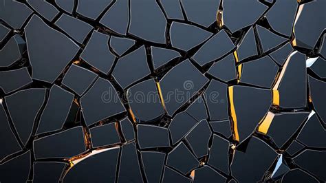 Patterns Of Fracture In Composite Materials Under Stress Stock Illustration Illustration Of