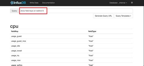 Gathering Stats With The Influxdb Plugin Redline13
