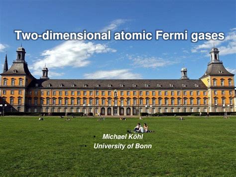 Ppt Two Dimensional Atomic Fermi Gases Michael Khl University Of