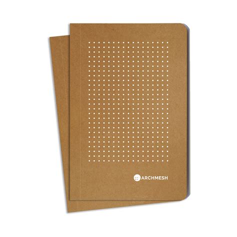 Archmesh B6 Dot Grid Notebook Pack Of 2 Dot Isometric Square Grid Notebooks