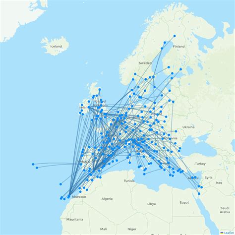 Ryanair Routes 2026 Interactive Map With All Flights Flight Routes