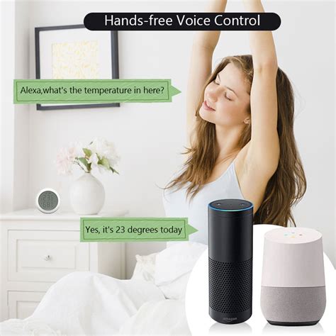 Tuya Zigbee Temperature Humidity Sensor Smart Home Grandado