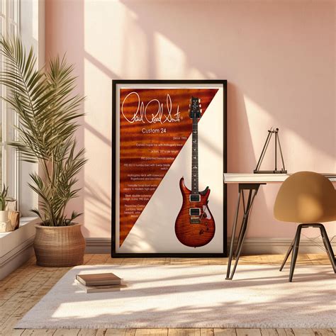 Paul Reed Smith Iconic Electric Guitar Posters Fender Gibson Gretsch