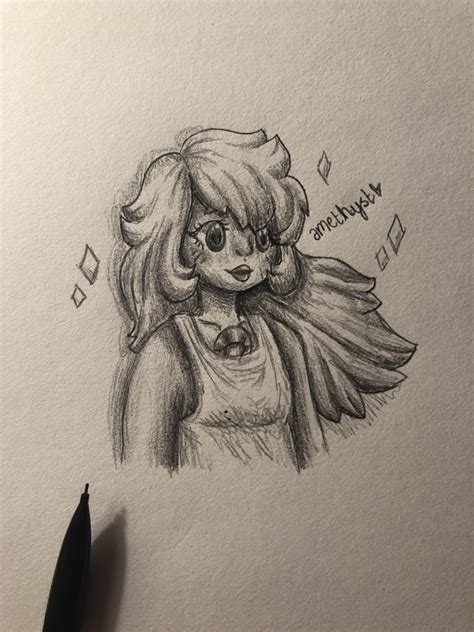 Amethyst Sketch R Stevenuniverse