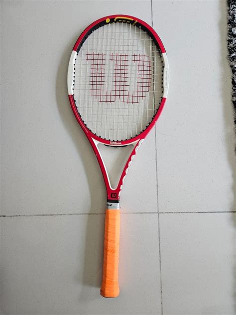 Wilson Ncode Six One 6 1 Tour 90 Pro Staff Tennis Racquet Sports Equipment Sports And Games
