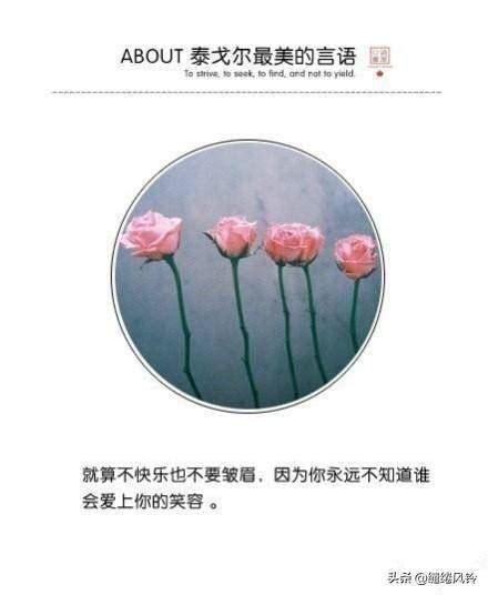 泰戈尔经典句子：你的负担将变成礼物，你受的苦将照亮你的路！ 搜狐大视野 搜狐新闻