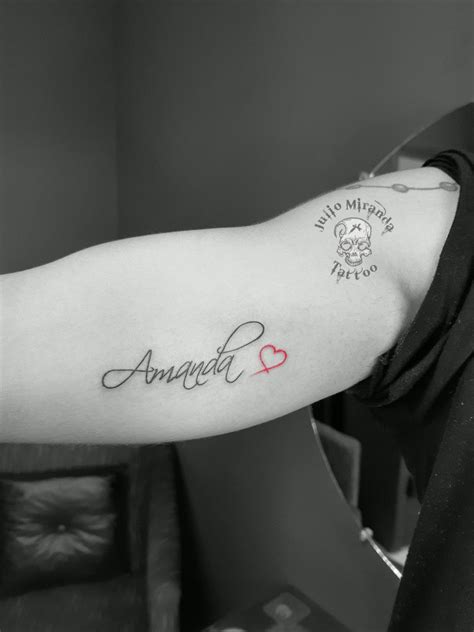Amanda Name Tattoo Design Talk