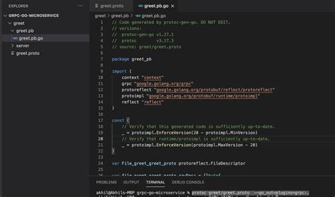 Microservice With Go GRPC Go Prod