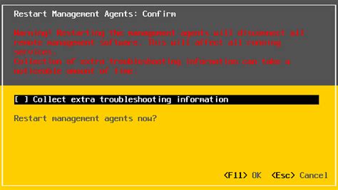 Methods To Restart VMware Management Services