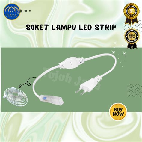 Jual Soket Lampu LED Strip Shopee Indonesia