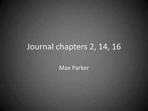 Max Math Journal Chap 61216 Pptx Geography Science