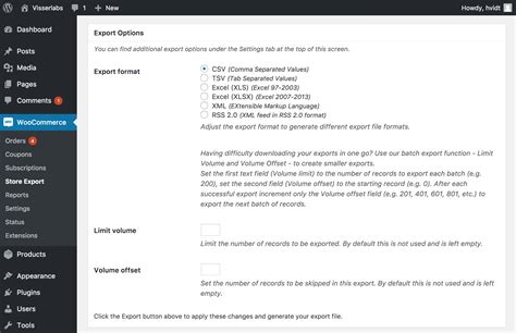 How To Export Woocommerce Subscriptions Visser Labs