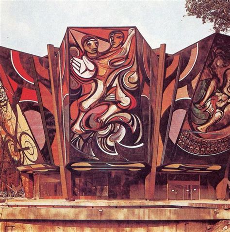 Cultural Polyforum 1971 David Alfaro Siqueiros