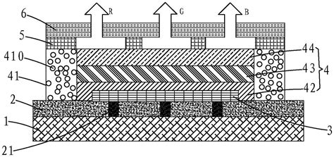 一种硅基oled面板散热结构的制作方法