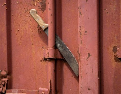 Tenancy Issue Landlady Ignores Court Case Attacks Tenants Door With A Machete