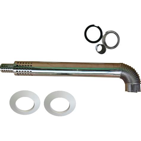 Дымоход в сборе Ferroli DN80/125 x L1м - купить с доставкой по выгодным ...