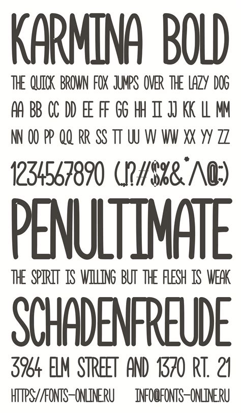 Karmina Bold Download Premium Font