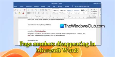Microsoft Word Table Not Going To Next Page