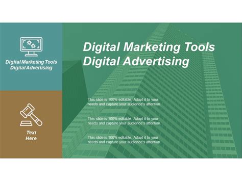 Digital Marketing Tools Digital Advertising Ppt Powerpoint Presentation Inspiration Brochure Cpb