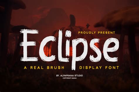 eclipse font download free font