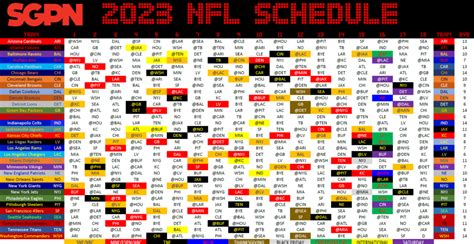 2024 Nfl Schedule Grids Printable Viki Almeria