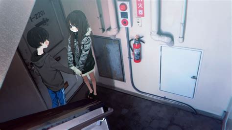 Honjou Ruri And Senda Haru Original Drawn By Honnryou Hanaru Danbooru