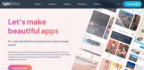 Build Apps Easily With Goodbarber No Code App Builder