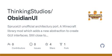 Releases ThinkingStudios ObsidianUI GitHub