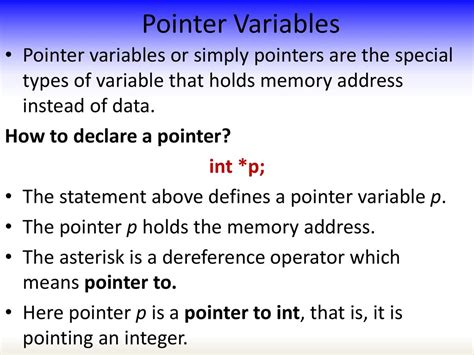 Pointers And Pointer Based Strings Ppt Download