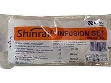 Pvc Infusion Set Nipro Shinrai At ₹ 18 Piece In Chennai Id 27136357955