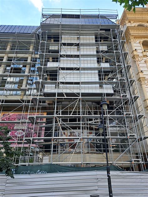 Реконструкција на фасадата на Технометал Вардар МАРХ