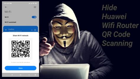How To Hide Huawei Router Wifi QR Code Scanning How To Hide WIFI QR Code In Huawei Router
