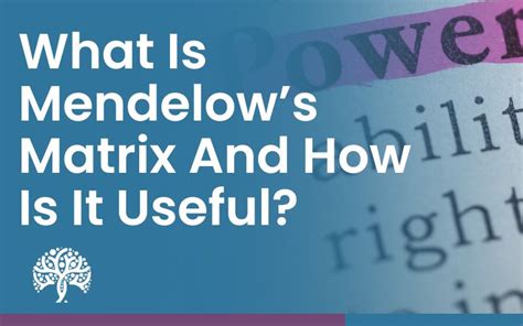 What Is Mendelows Matrix And Why Is It Useful For Marketers