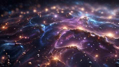 Abstract Galaxy Artwork Wallpapers Hd Wallpaper Purple And Blue