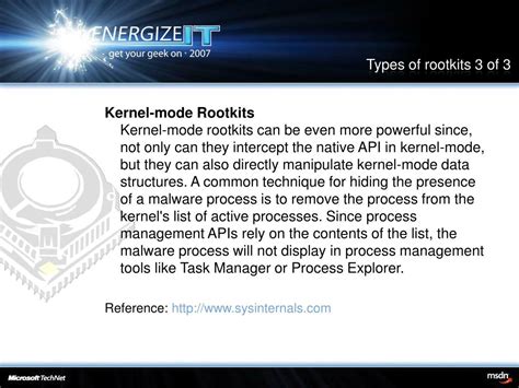 PPT Hidden Rootkits In Windows PowerPoint Presentation Free Download ID 6594657