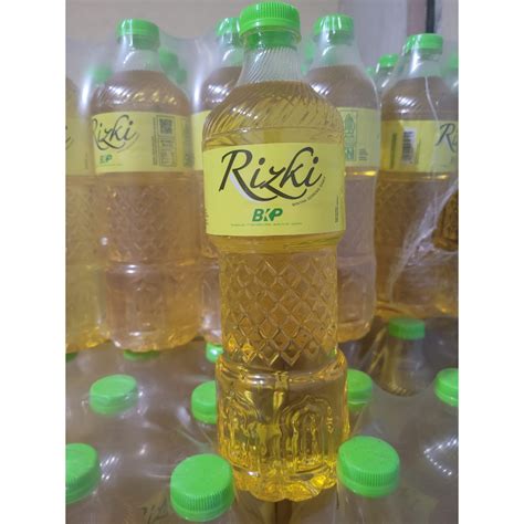 Jual Minyak Rizki Kemasan 900ml Botol Shopee Indonesia