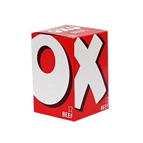 Import Foods Oxo 12 Beef Stock Cubes 71g ออกโซ ซปกอนรถเนอวว 12