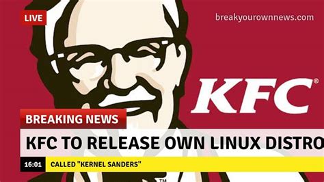 ケンタッキーフライドチキンがlinuxディストリビューションに参入！ Rlinuxjp