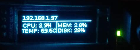 GitHub F616 Raspberrypi Oled Stats