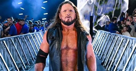 Huge Update On Aj Styles Potential Wwe Retirement — Report