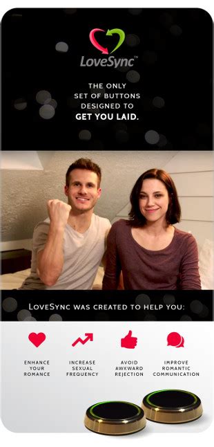 Love Sync Un Bouton Pour Favoriser Les Rapports Intimes AlloProd