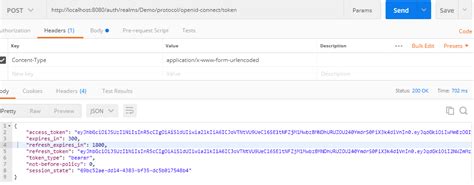 Java Access The Keycloak Api From Postman Stack Overflow