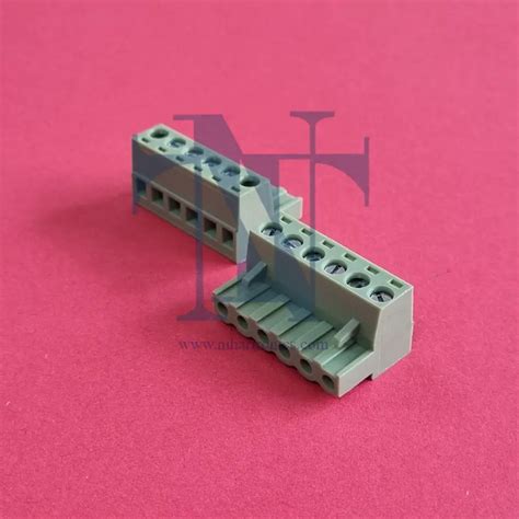 6pin 5 08mm Pluggable Terminal Block Female Right Angle