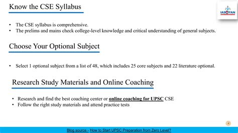 How To Start UPSC Preparation From Zero Level PPT