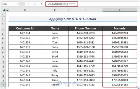 How To Remove Dashes From Phone Number In Excel Exceldemy