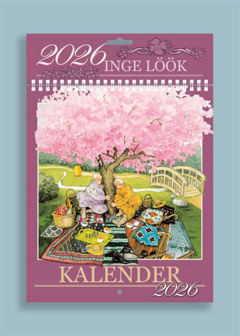 Inge Look Kalender 2026 Duitse Versie Nuala Art