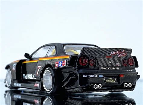 Nissan Skyline Gt R R34 The Hornet Tamiya Kaido House X Minigt 164
