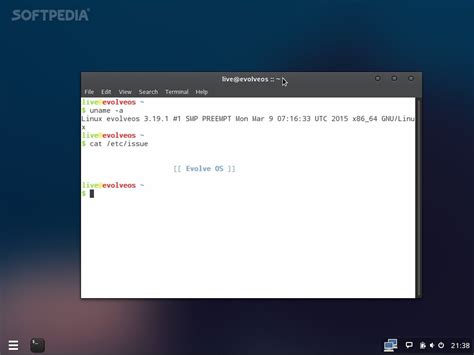 Evolve OS New Beta Brings Linux Kernel And Systemd Screenshot Tour Softpedia