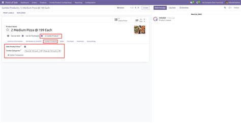 User Manual Of Odoo Pos Combo Products Webkul Blog